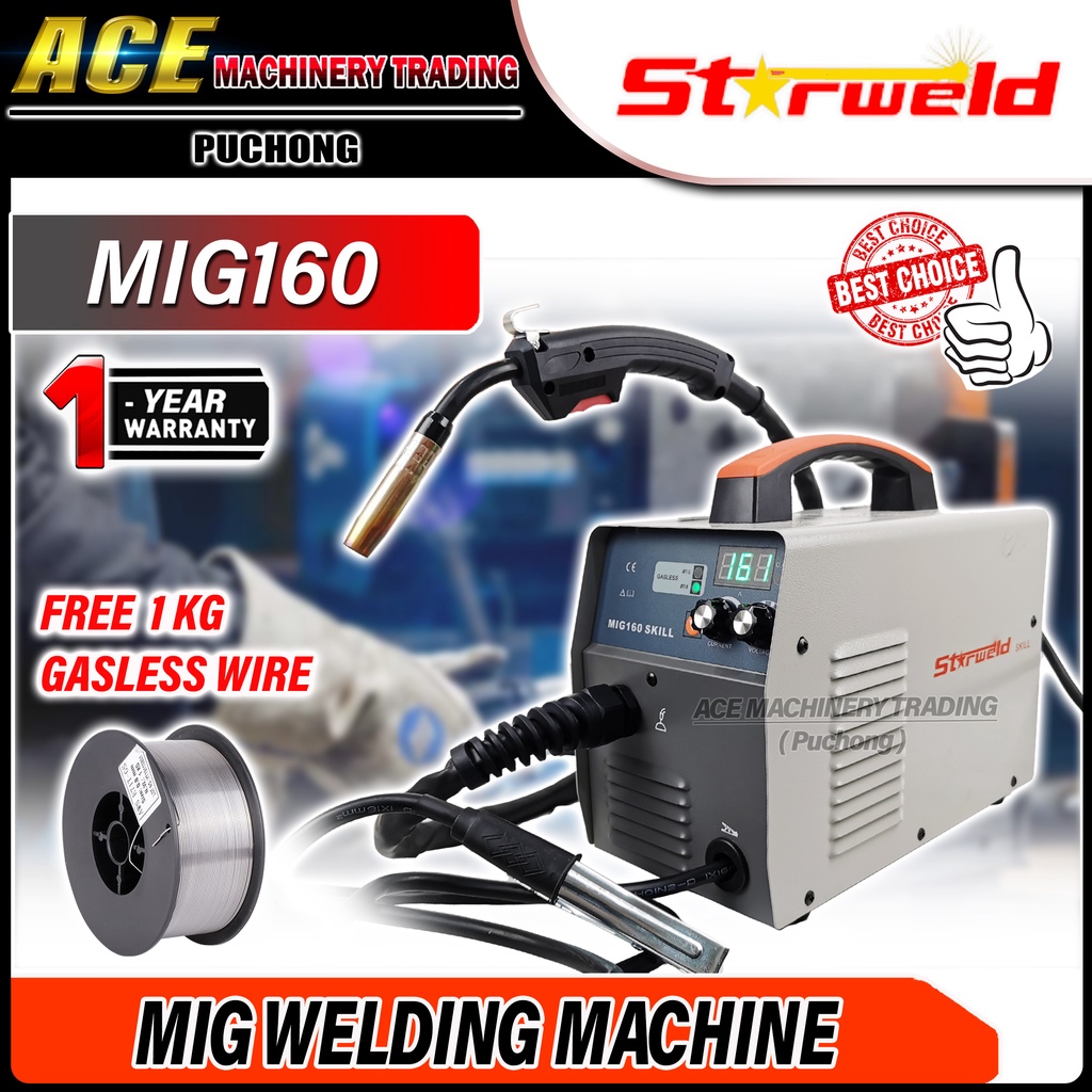 [ STARWELD ] Gasless Mig-160 Gasless Mig Welding / [ WELD PRO'S ...