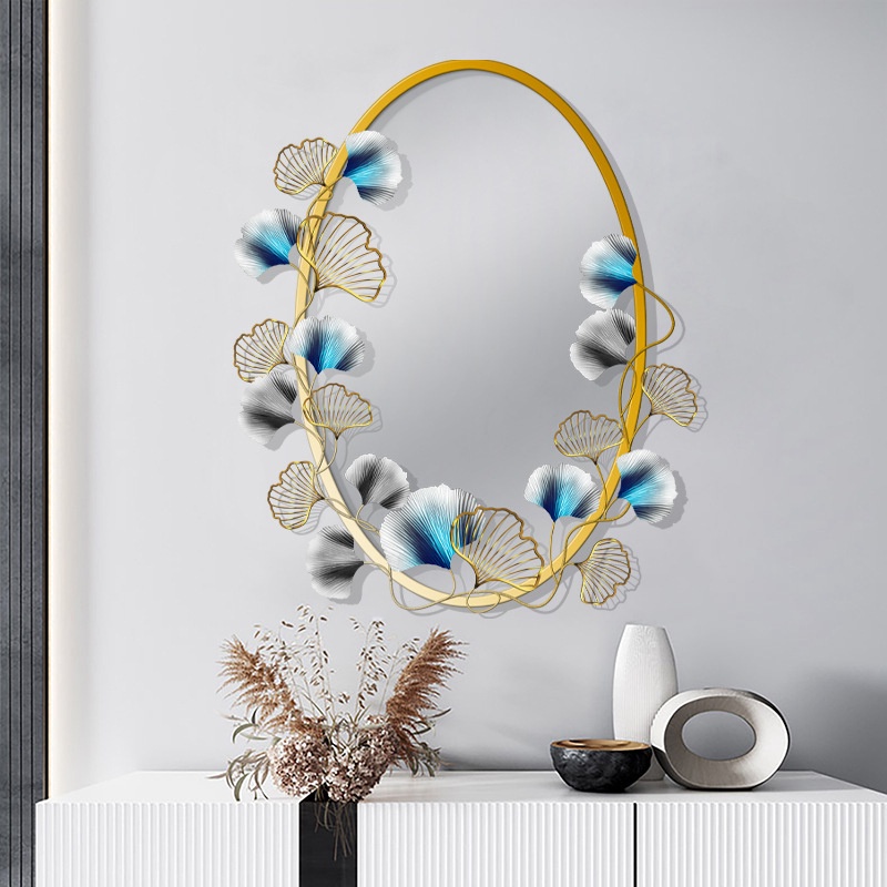 [READY STOCK] MODERN MIRROW WALL DECO IRON METAL HOLLOW / CERMIN VIRAL ...