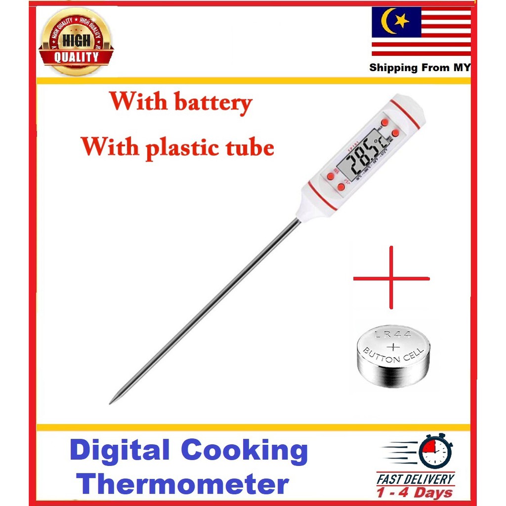 Kitchen Digital Food Thermometer Meat Cake Candy Fry Food BBQ Dinning ...
