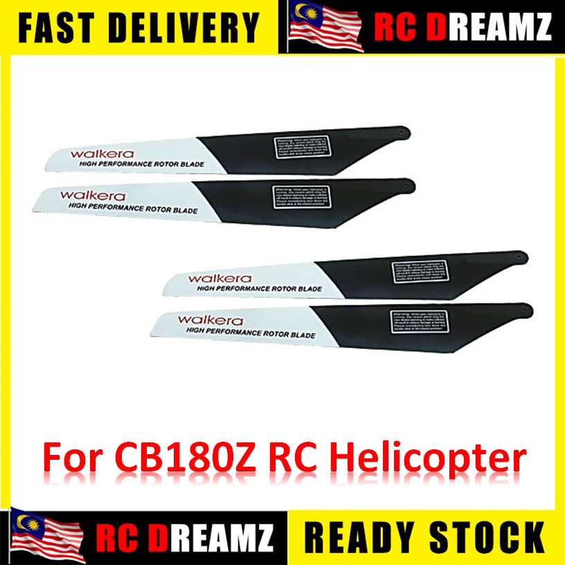 Walkera Spare Part HM-CB180Z-Z-01 Main Rotor Blades 4pcs Original Part for Walkera CB180Z ...