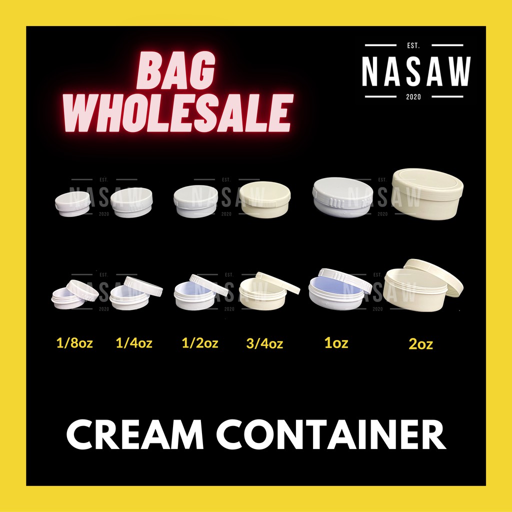 Cream Container / Ointment Box [Wholesale] | Shopee Malaysia