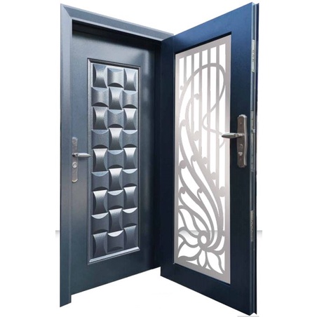 Security Door Double Layer Size W3.5ft x H7ft | Shopee Malaysia