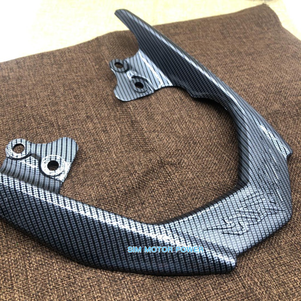 Honda RS150R V1 V2 Winner 150 Spoiler Cover Carbon RS150 L Bar Cover ...