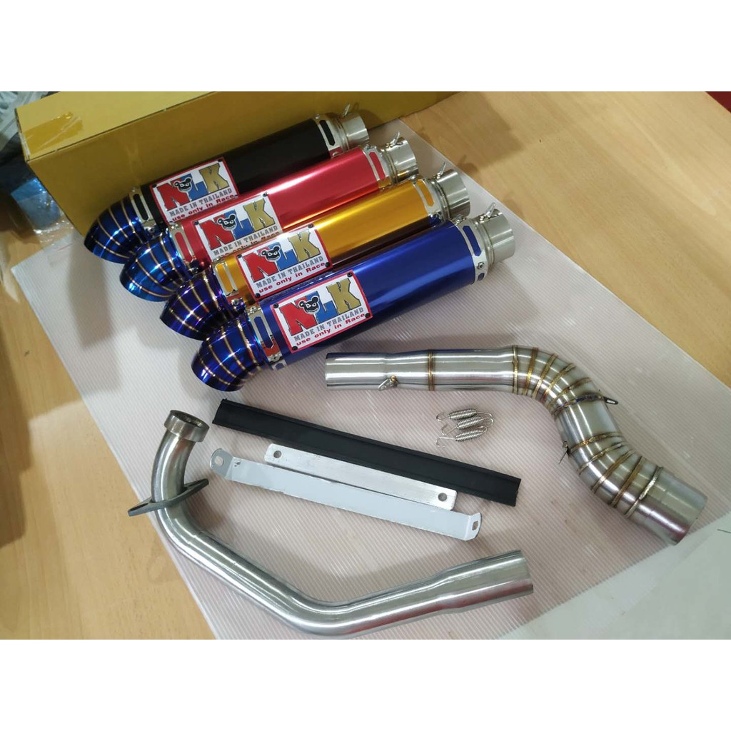 Y15ZR V1 V2 YSUKU Y15 NLK EXHAUST SIPUT RACING PIPE & MUFFLER BOX ...