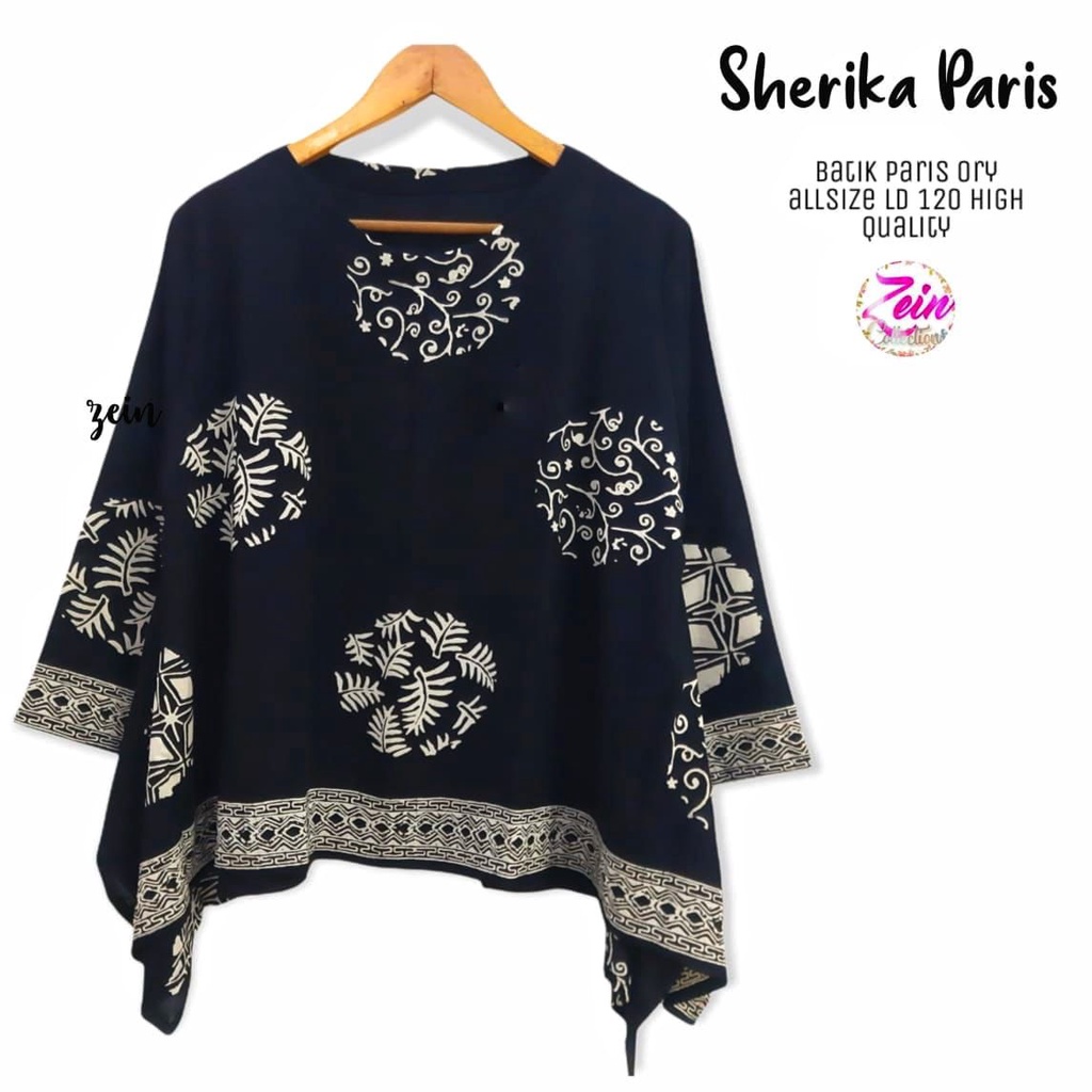 SHERIKA Paris Batik Tops Batik Blouses Fashion Batik Blouses Women's ...