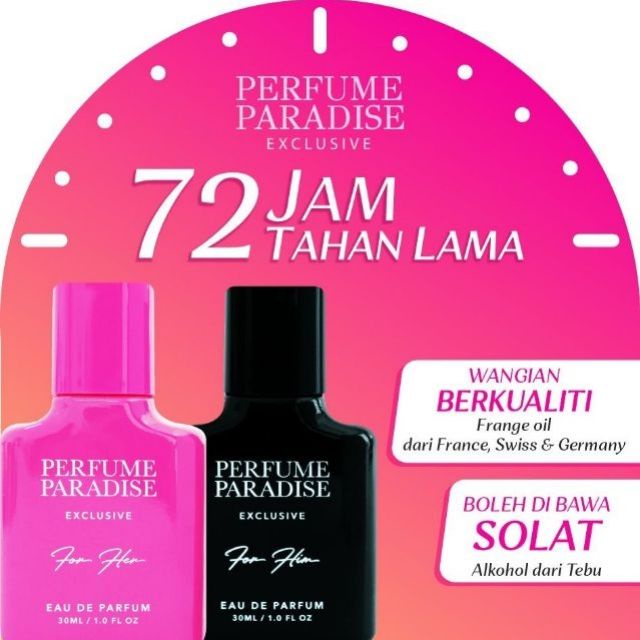 original hq perfume paradise exclusive | Shopee Malaysia