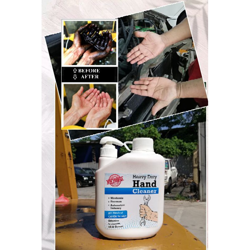 (KL STOCK) Heavy Duty Hand Cleaner hand wash scrub grease remover for ...