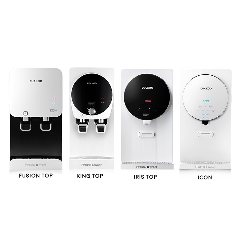 Korea Cuckoo XCEL,FUSION TOP,KING TOP,IRIS TOP,ICON Alkaline OEM Water ...