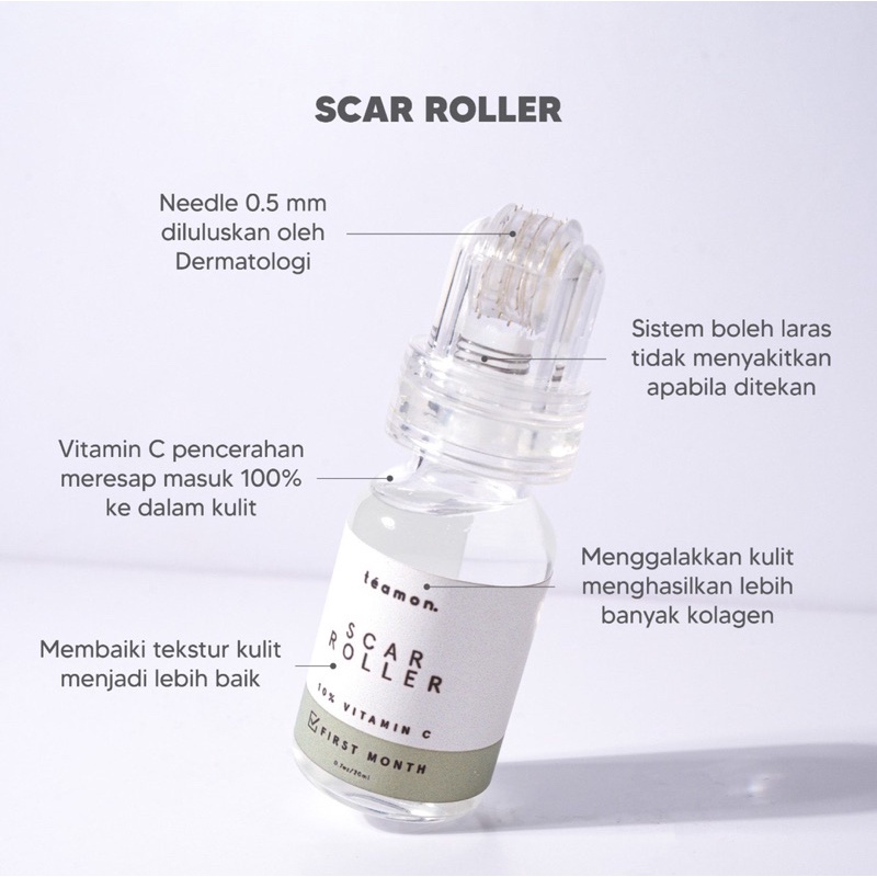 🔥🔥READY STOCK NEW TEAMON SCAR SET ROLLER MICRONEEDLING DERMAROLLER ...