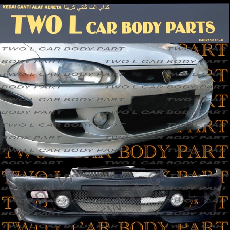 satria gti bodykit set pu bumper arch fibre copy ori | Shopee Malaysia