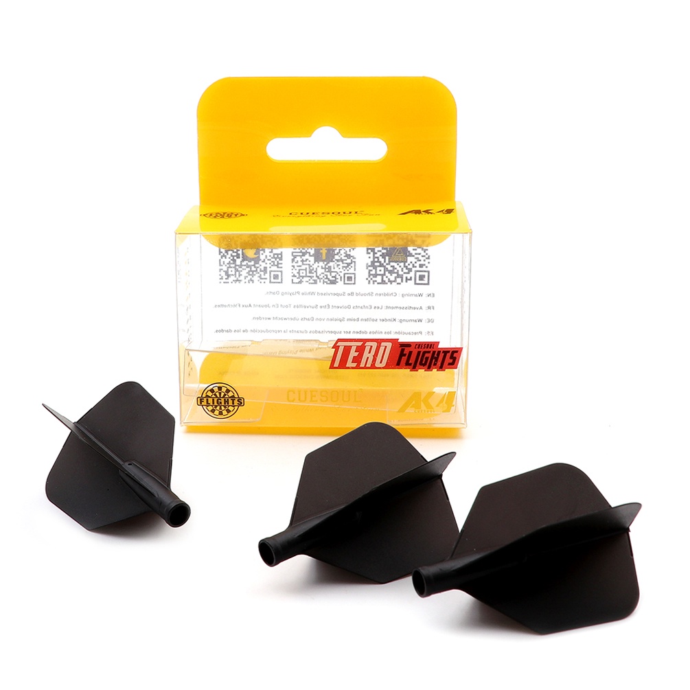 CUESOUL TERO AK4 Dart Flights Solid Color-Big Wing Shape Dart Flight ...