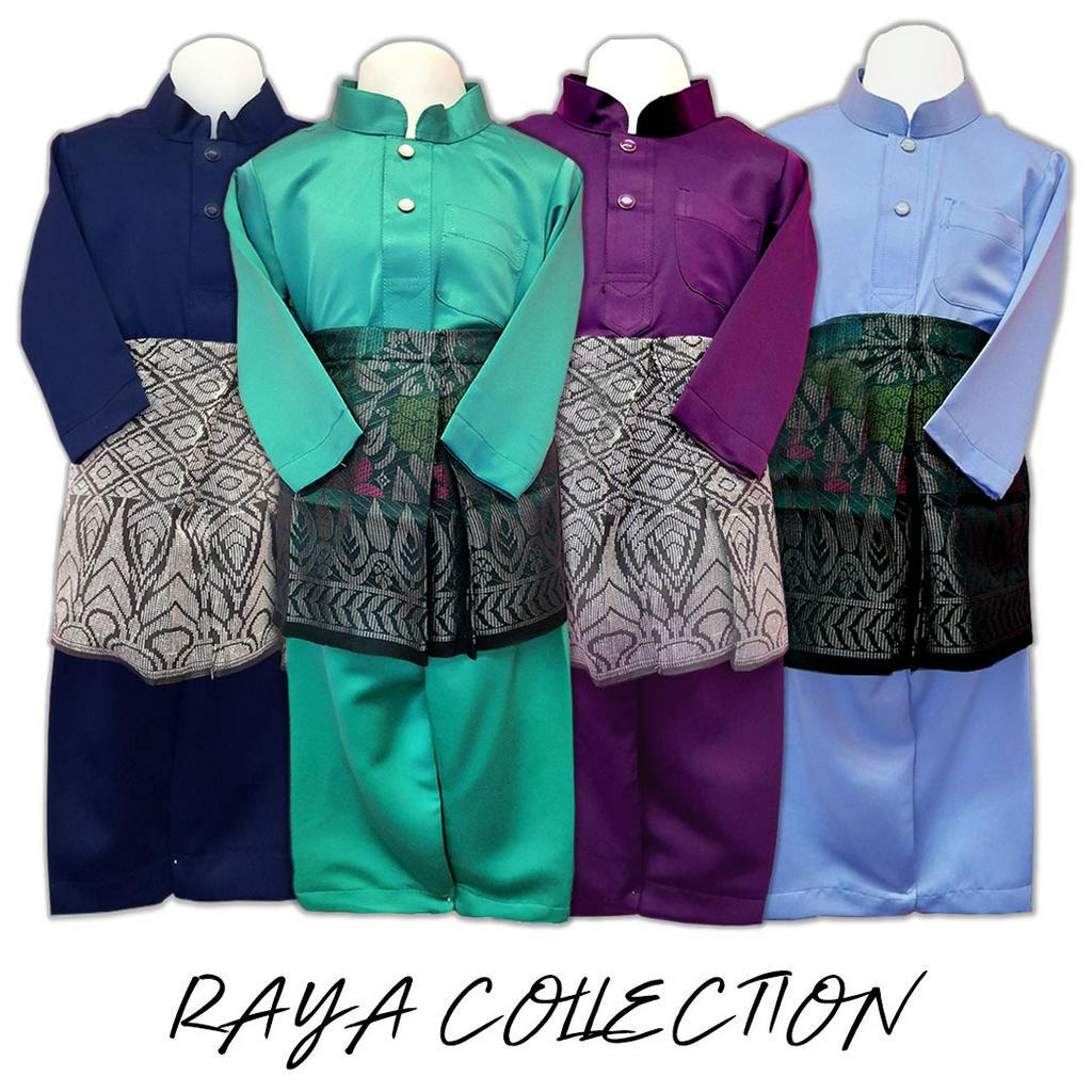 Baju Melayu AULAD EXCLUSIVE Kids (1Y-12Y) - 4 Colors Part 2 Baju Hari ...