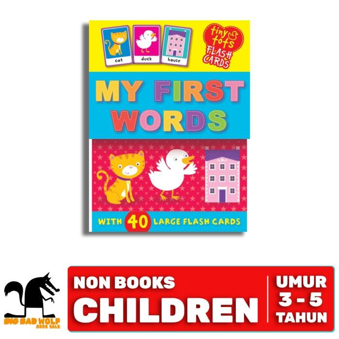 Tiny Tots Flash Cards Box Set My First Words | Shopee Malaysia