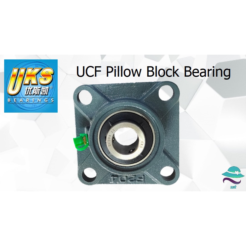 UCF 206 Pillow Block Bearing (1-1/8" INCHES & 30MM) | Shopee Malaysia