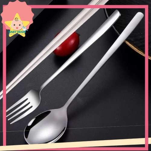 [BH] Stainless Steel Set Spoon Fork Premium Quality- Set Sudu ...