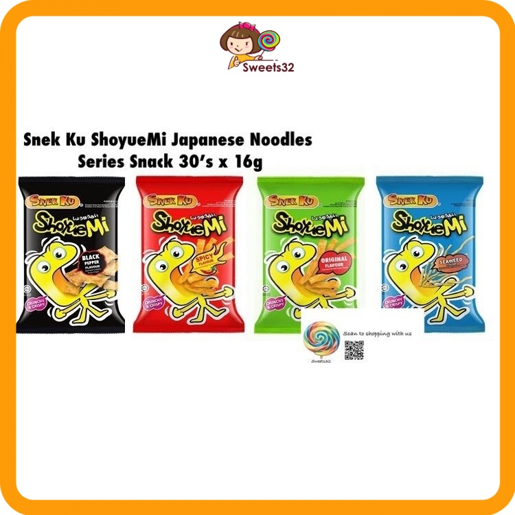 Snek Ku ShoyueMi Japanese Noodles Snack 30pack | Shopee Malaysia