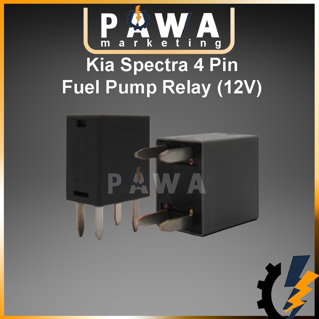 Pawa Kia Hyundai Fuel Pump Relay 4 Pin 12V 0K2A2-67740 Korea Car ...