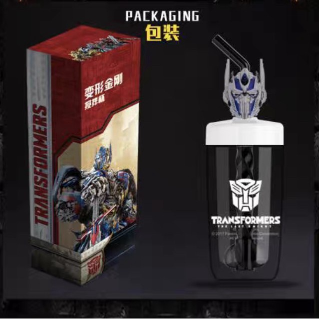 Robot PLASTIC CUTE CHILDREN'S TRANSFORMER DRINKING BOTTLES | Shopee ...