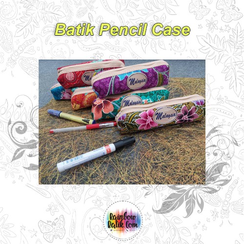Ready Stock - Batik Pencil Case (Random Color) | Shopee Malaysia