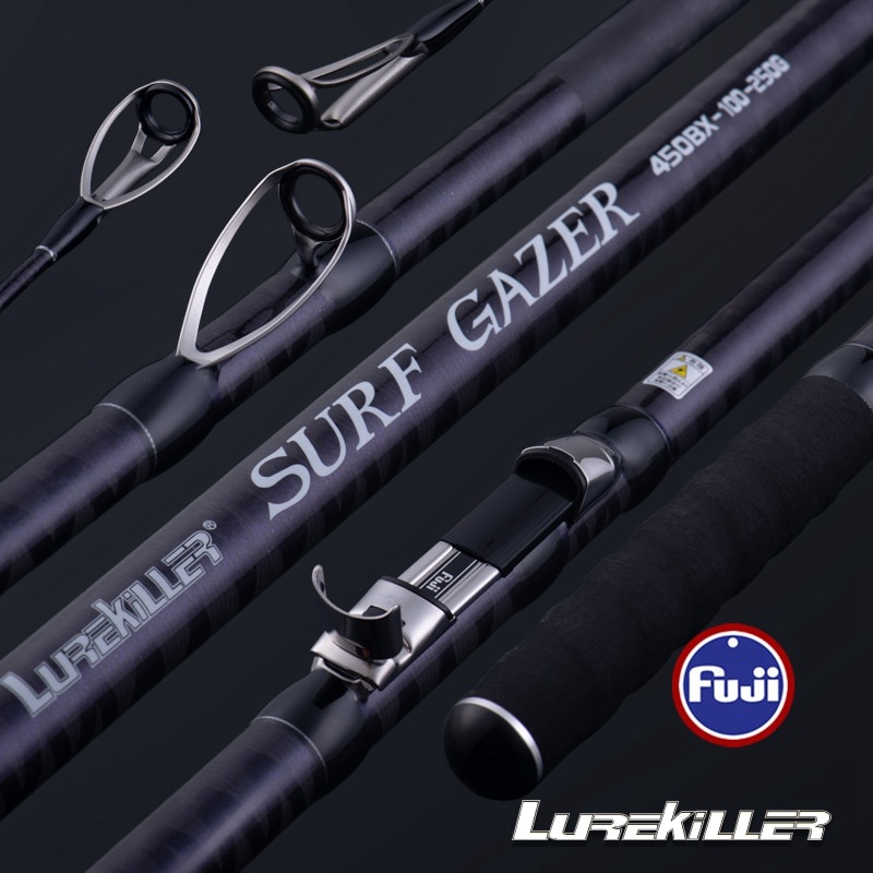 Lurekiller 2021 New Fuji Parts Spiral X High Carbon Surf Gazer 4.50M ...