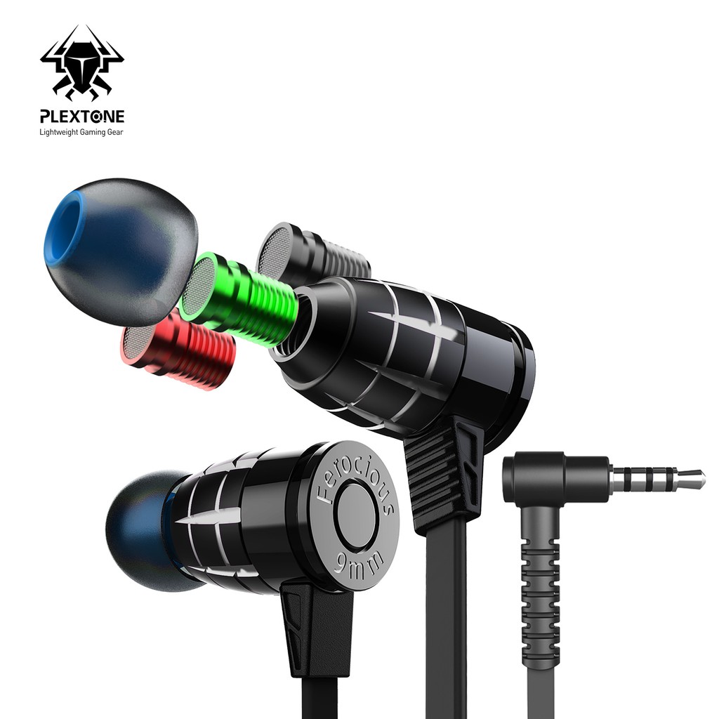 PLEXTONE G25 Gaming Earphone 3.5mm | Shopee Malaysia