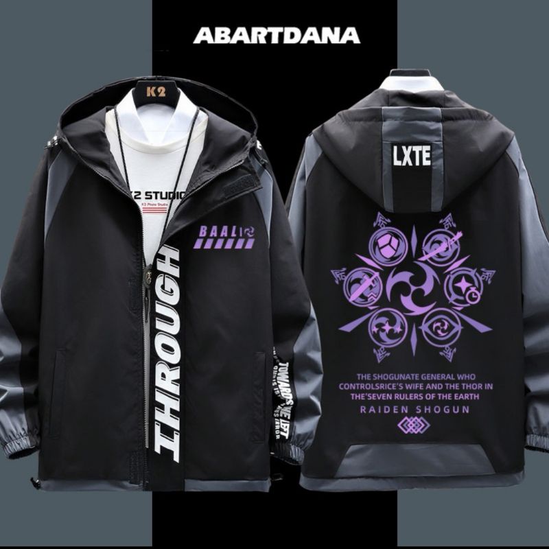 Genshin impact jacket raiden shogun baal outerwear inazuma | Shopee ...