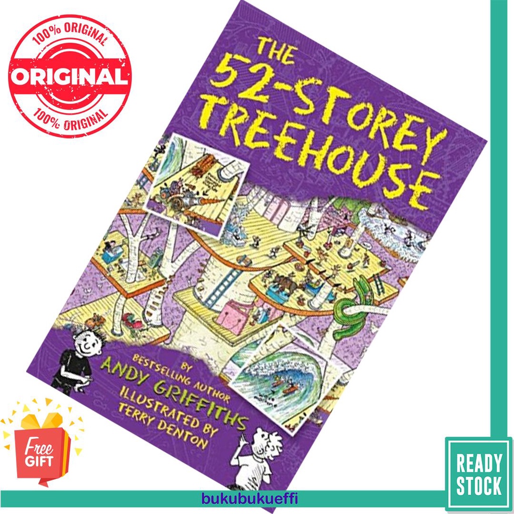 The 52-Storey Treehouse (Treehouse #4) by Andy Griffiths, Terry Denton ...