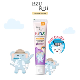 BZU BZU Kids Toothpaste Bundle Deal - Strawberry/Grape/Orange (50g ...
