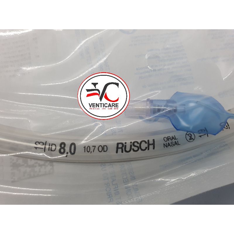 ENDOTRACHEAL TUBE CUFFED (SUPER SAFETY CLEAR) BRAND RUSCH STOCK ...