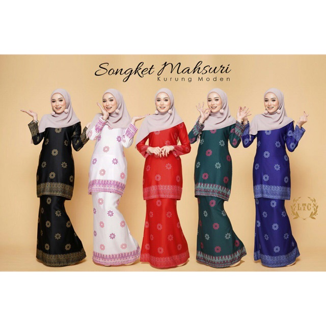 💖💖NEW ARRIVAL 2019🔥SONGKET BUNGA RAYA🔥 | Shopee Malaysia