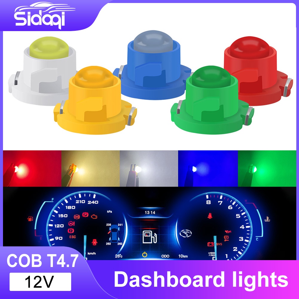 1Piece T4.7 LED Dashboard Instrument Bulb Car Meter Bulb Mentol Aircon ...