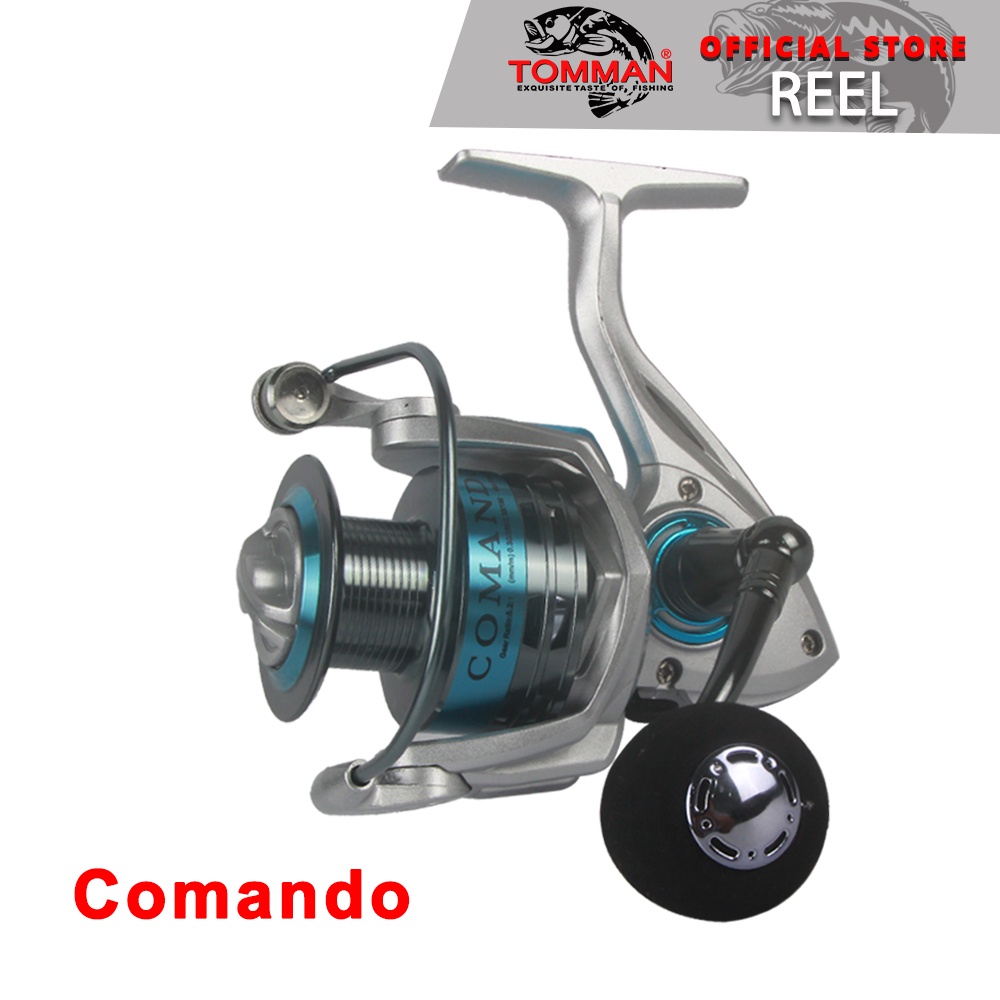 Tomman Comando Spinning Fishing Reel Max Drag (6kg-14kg) Freshwater ...