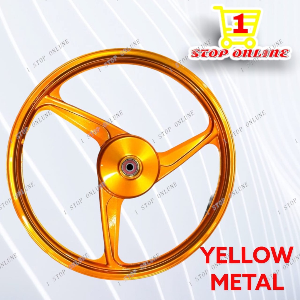 SPORT RIM WAVE125 / W100 WAVE100 EX5 SPORT RIM 3 BATANG CANDY COLOR LEG ...