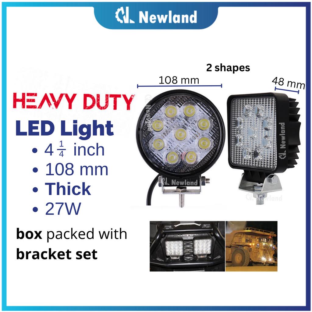 Standard Heavy Duty 48mm thick LED light / Spotlight / Square / Round 4 ...