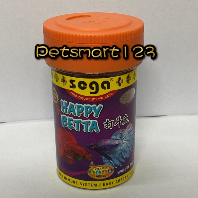 Sega Happy Betta 50g | Shopee Malaysia