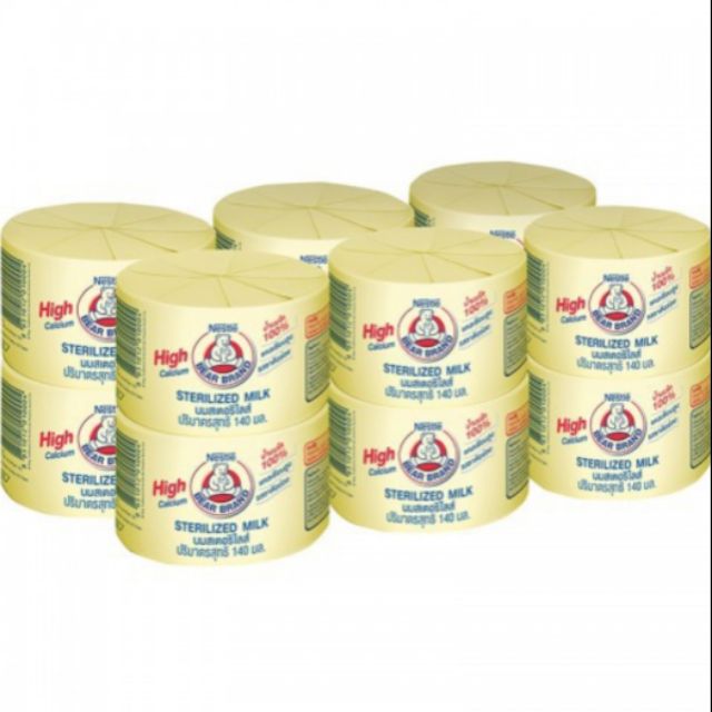 (Pek 12 tin)Nestle bear brand high calcium milk | Shopee Malaysia