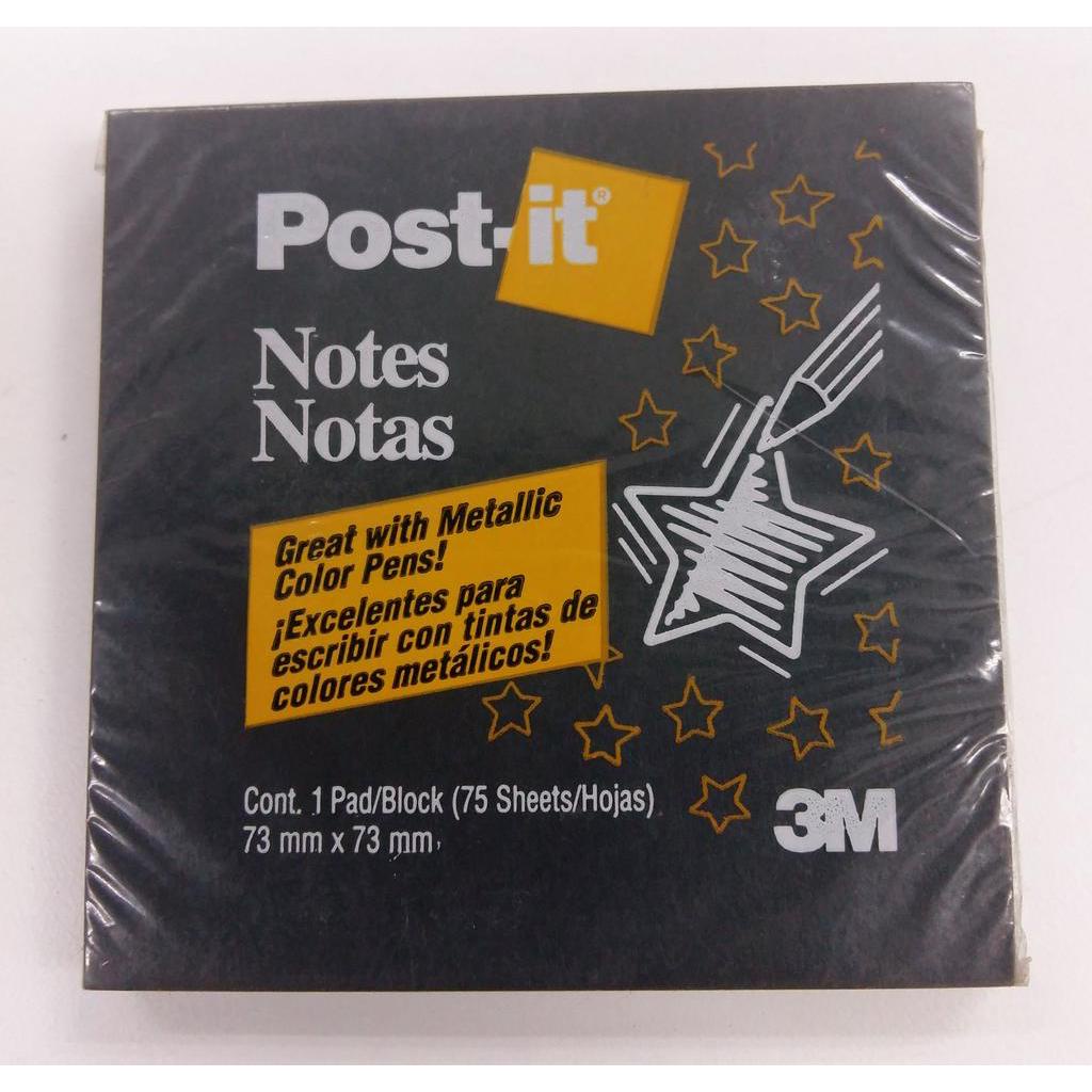 3M Removable Post-it Note (Black) | Shopee Malaysia