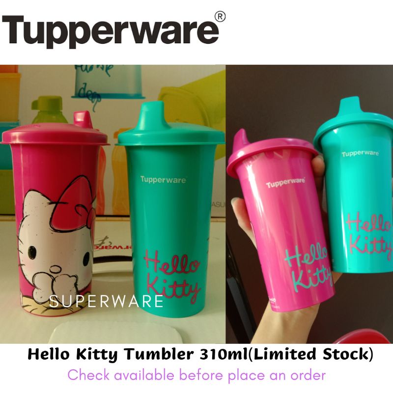 Tupperware -Hello Kitty Tumbler 310ml | Shopee Malaysia
