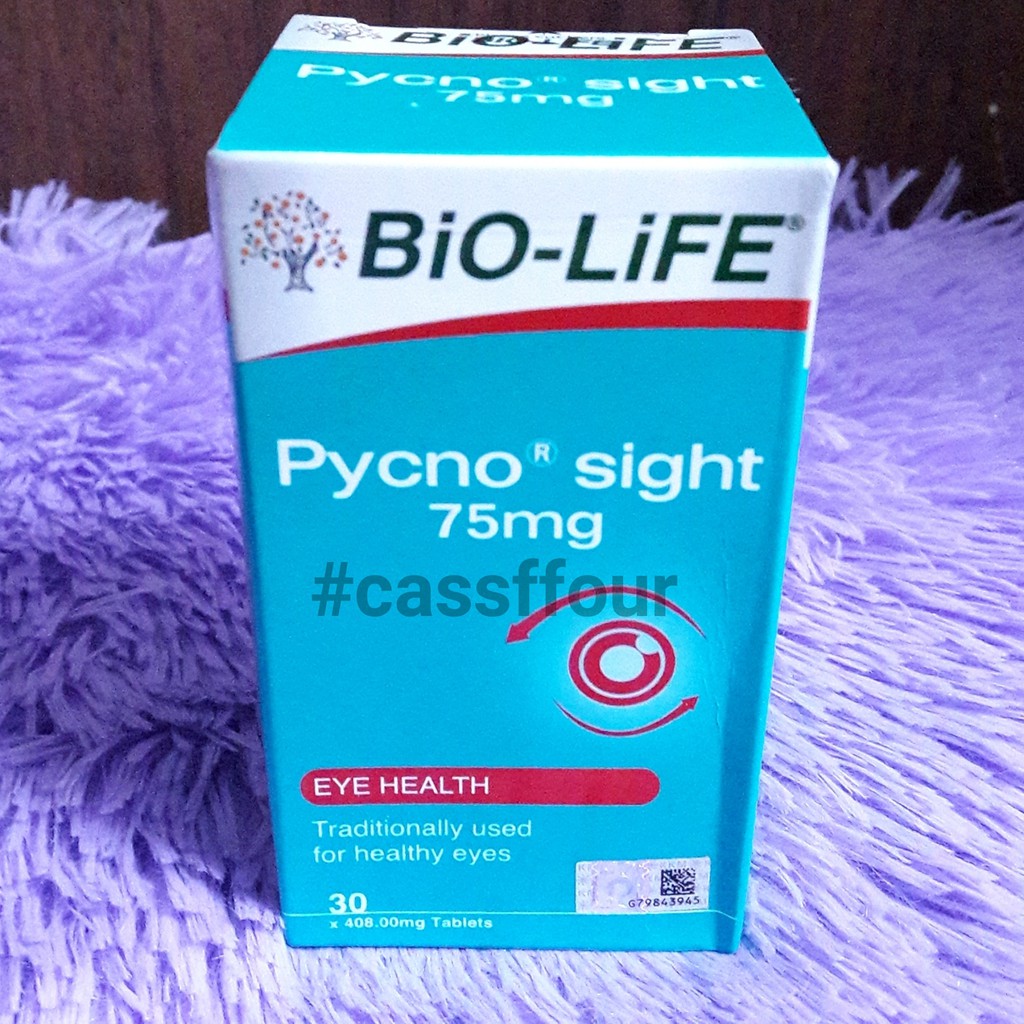Biolife Pycno Sight, BIO-LIFE Pycno Sight Eye Health (New) | Shopee ...