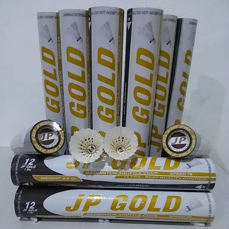 JP GOLD Shuttlecock Kok Cock Badminton Ball Original | Shopee Malaysia