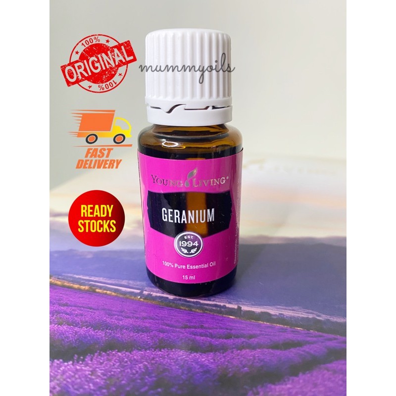 ORIGINAL Young Living EO Geranium 15ml | Shopee Malaysia