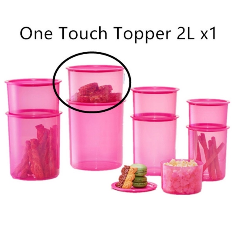 New Color‼️Ready Stock‼️Tupperware One Touch | Shopee Malaysia