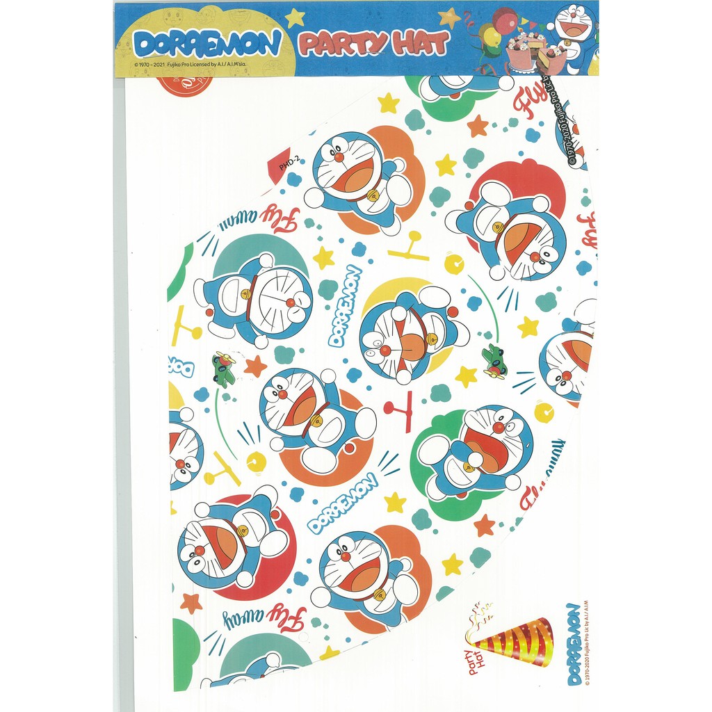 TOAD BOOKS : Doraemon Party Hat ( PHD 2 ) | Shopee Malaysia