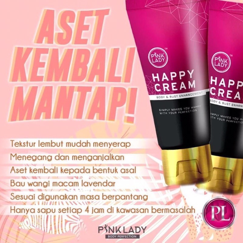ORIGINAL HAPPY CREAM BY PINK LADY HQ | Shopee Malaysia