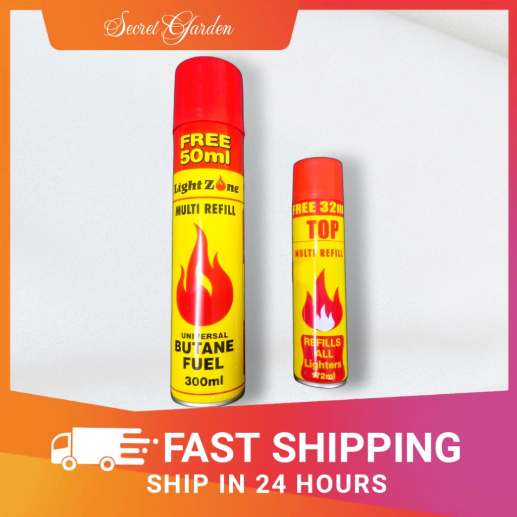 Gas lighter refill 172ml free 32ml/300ml free 50ml | Shopee Malaysia