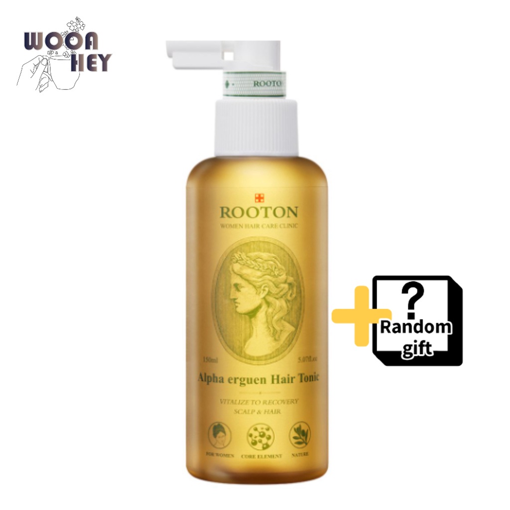ROOTON Female Scalp Hair loss Alpha Ergen Scalp Essence Bored Scalpitis Hair Tonic 150ml ...