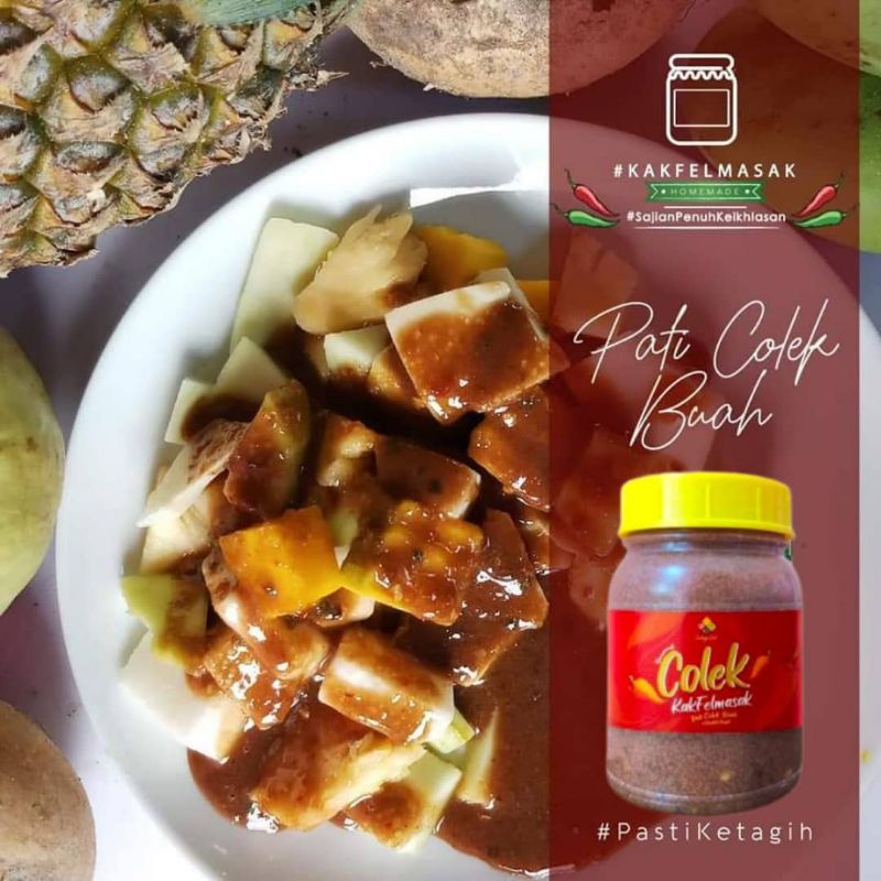 COLEK | Colek Buah | Colek Pati Buah | Colek KakFel Masak | Colek Mix ...