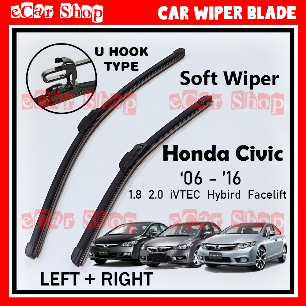 2 pcs Honda Civic FD 2006 2007 2008 2009 2010 2011 2012 FB 2013 2014 ...