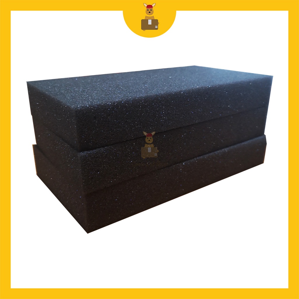 Economy Multipurpose Black Sponge Span Hitam Serbaguna | Shopee Malaysia