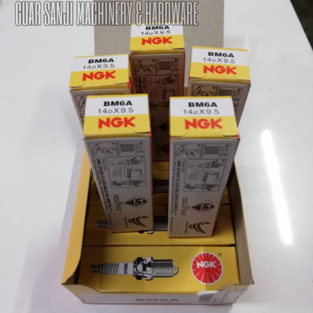 NGK SPARK PLUG BM6A (10PCS/BOX) | Shopee Malaysia